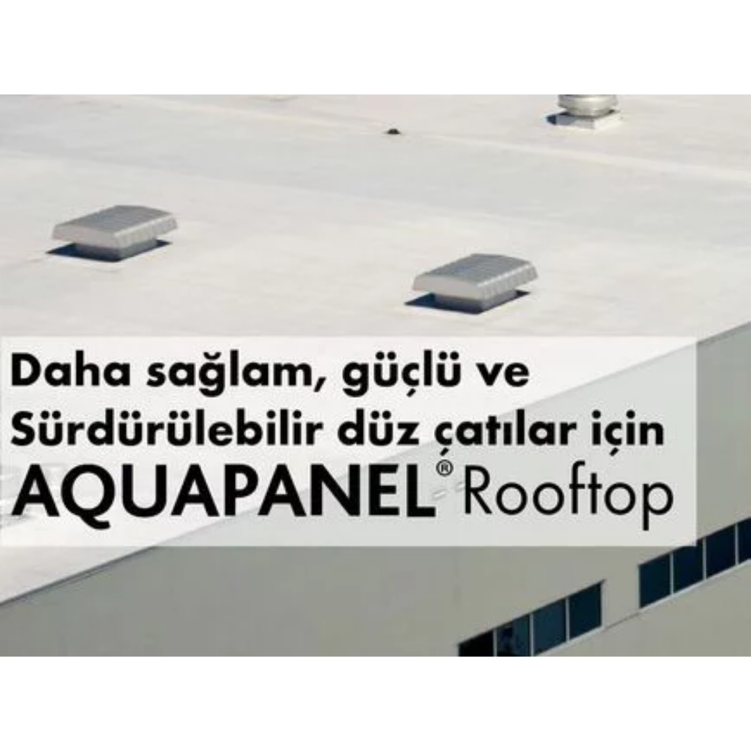 AQUAPANEL® Rooftop 12,5 mm – Düz Çatılar için Yüksek Performanslı ...